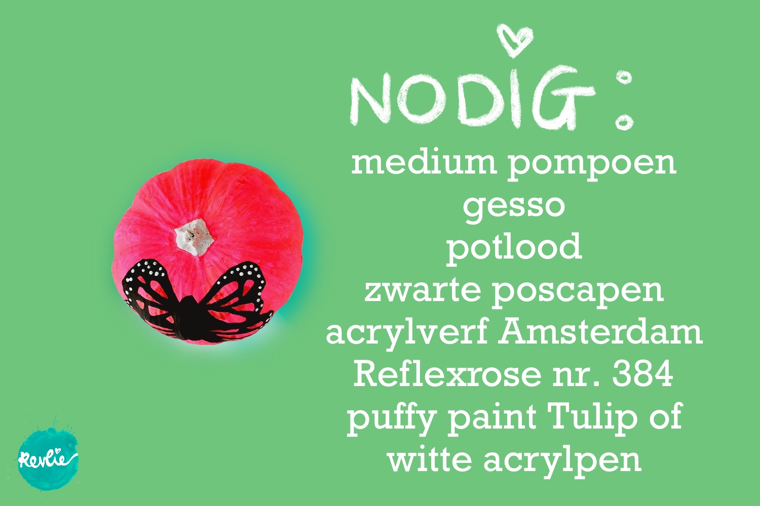 Pimp je Pompoen DIY - The Creative Playground