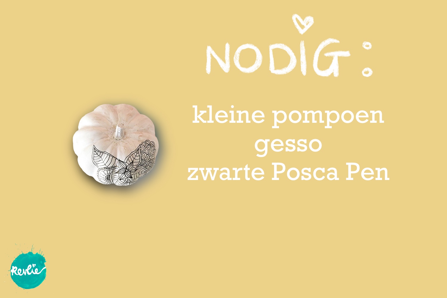 Pimp je Pompoen DIY - The Creative Playground