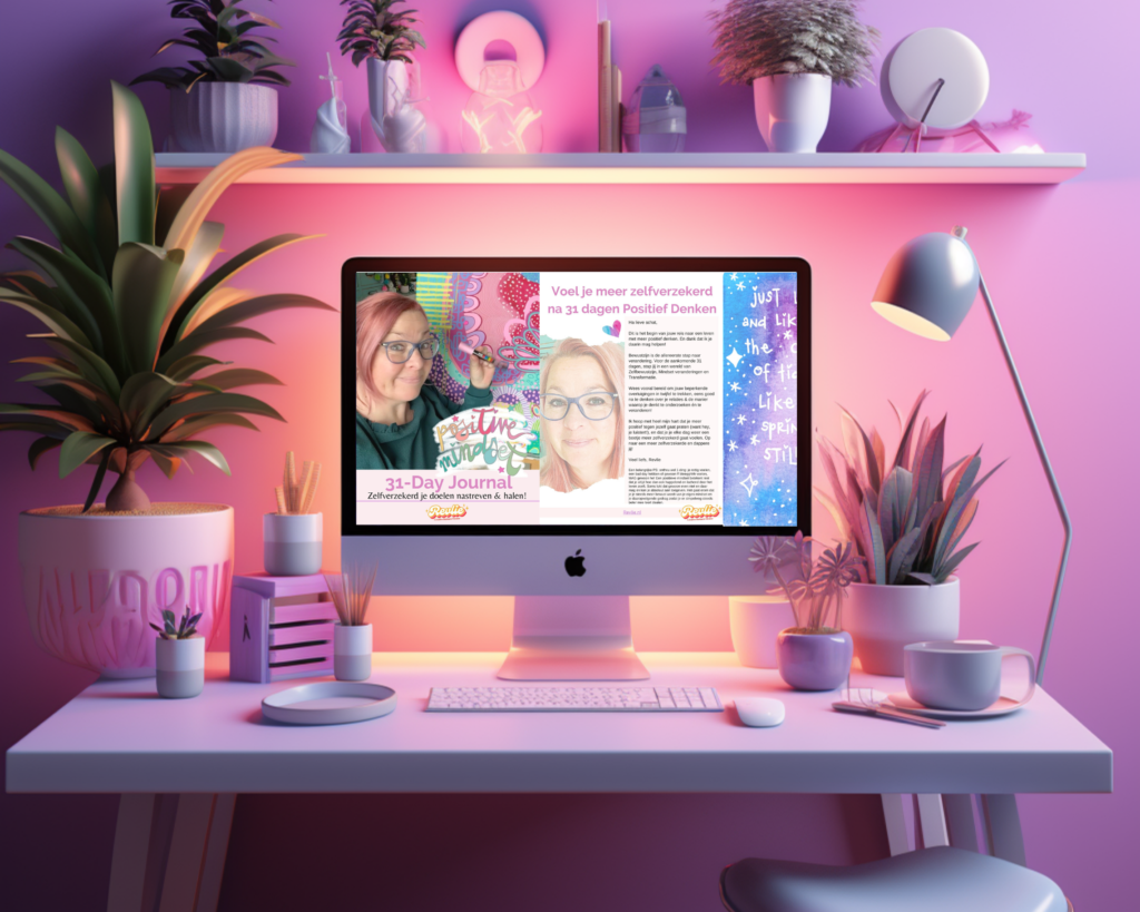 E-book "31 day journal" voor een Positive Mindset - The Creative Playground
